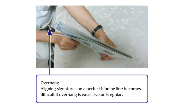 Alignment of overhanging signature: Having the right cutting technology ...