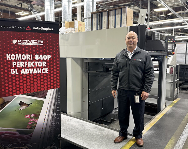 Advantage ColorGraphics Adds Eight-color Lithrone G40P advance to its ...